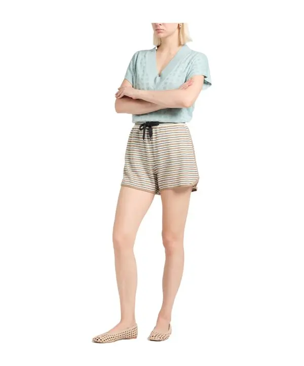 Brunello Cucinelli Striped Knitted Shorts
