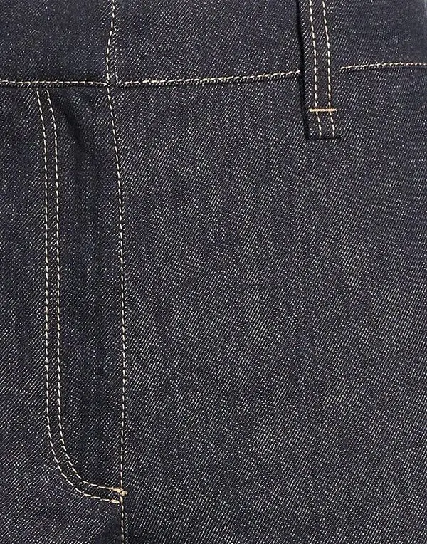 Brunello Cucinelli Plain Colour Straight-leg Jeans