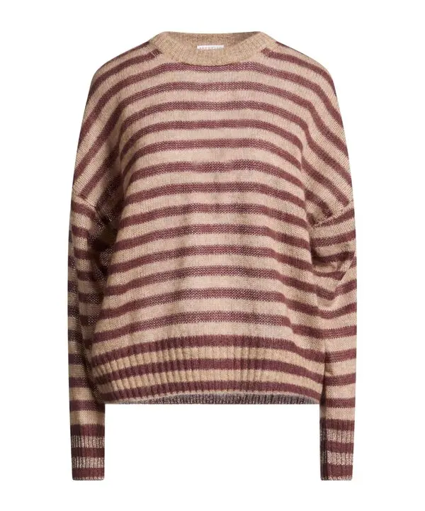Brunello Cucinelli Striped Knitted Top