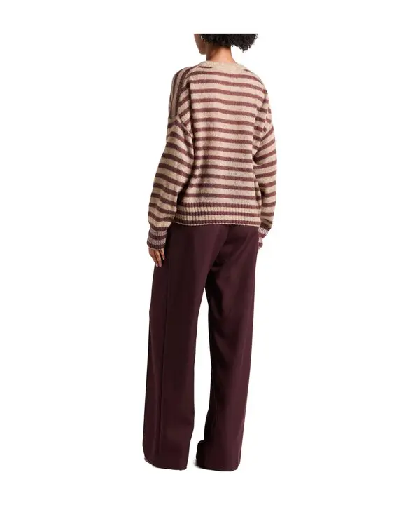 Brunello Cucinelli Striped Knitted Top