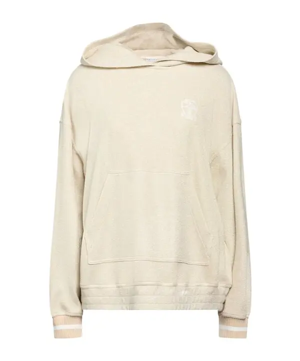 Brunello Cucinelli Hooded Track Jackets - Beige