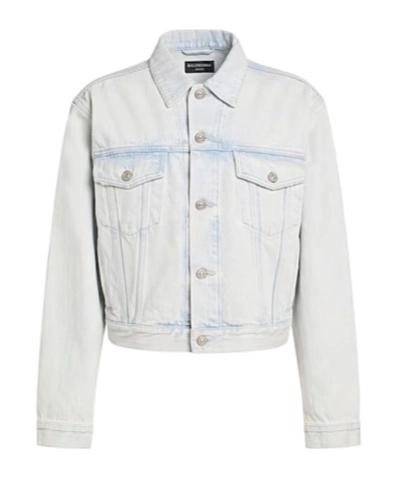 Balenciaga Lightwash Denim Jacket