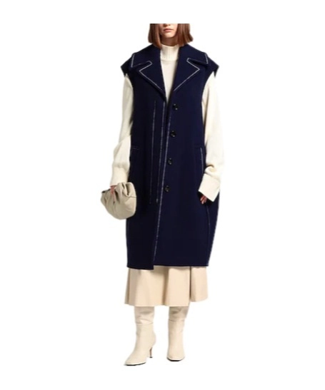Marni Sleeveless Singlebreasted Coat