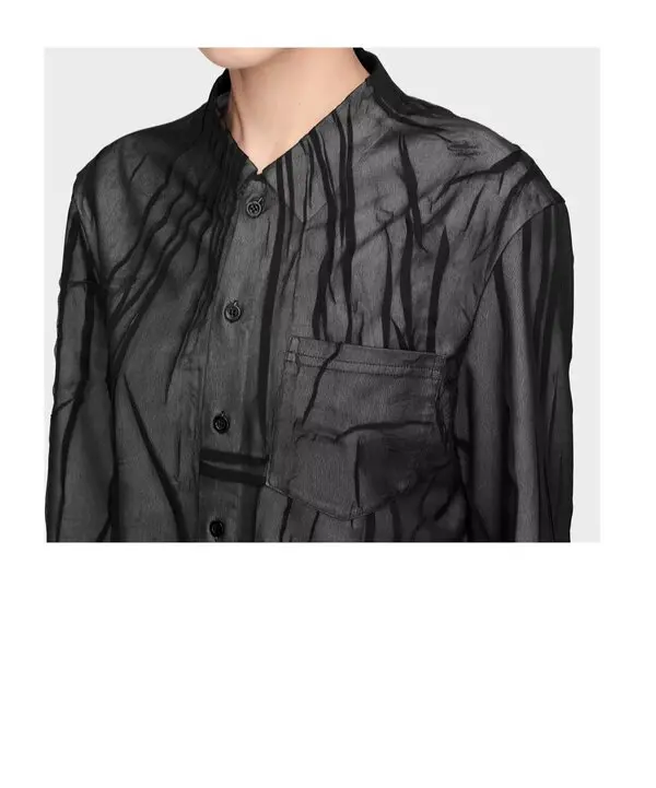MAISON MARGIELA Bonded Crease Long-sleeve Shirt