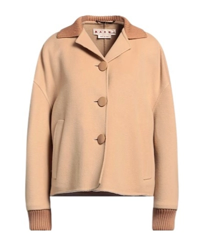 Marni Two-tone Single-breasted Coat