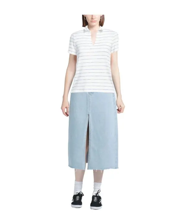 Rag & Bone Striped Knitted Short-sleeved Shirt