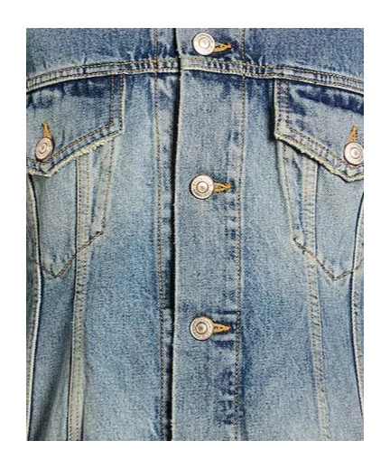 Balenciaga Darkwash Denim Jacket