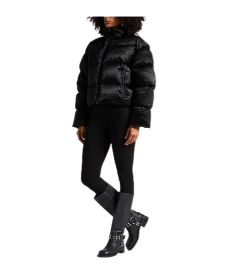 Balenciaga Minimalist Printed Down Jacket