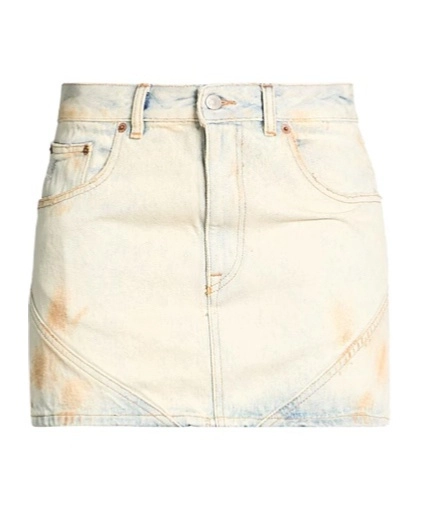 MAISON MARGIELA Lightwash Denim Midi Skirt