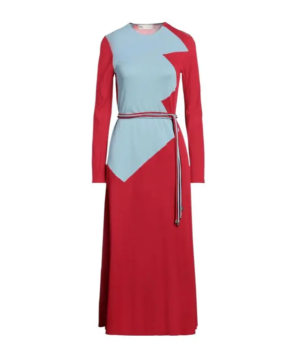 Tory Burch Two-tone Lotus Leaf Skirt - Red