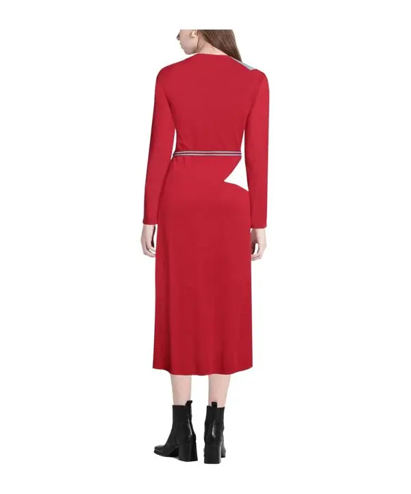 Tory Burch Two-tone Lotus Leaf Skirt