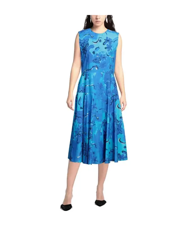 Marni Floral Sleeveless Dress