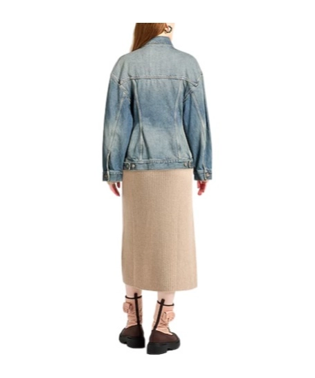 Balenciaga Longsleeve Buttonup Denim Jacket