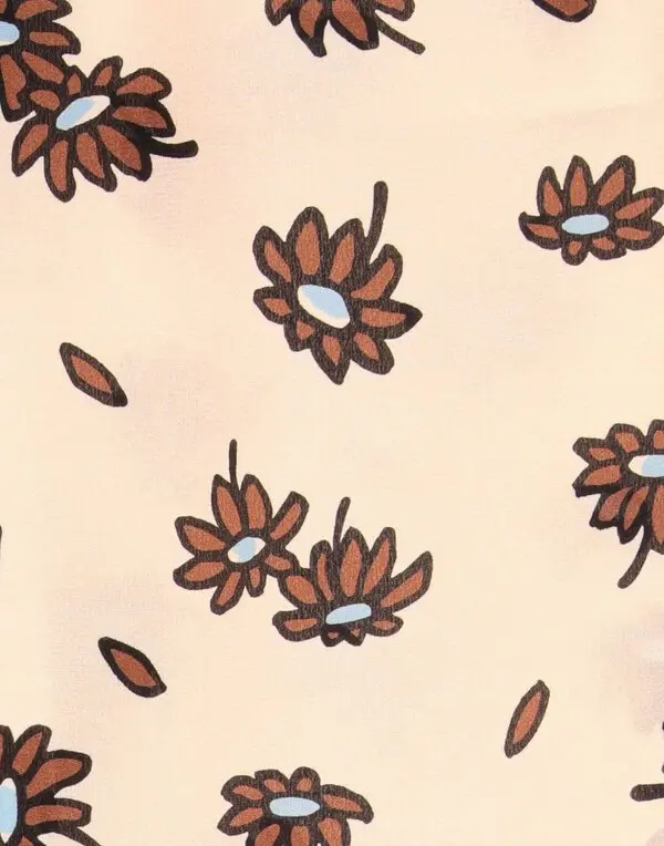 Marni Floral-patterned Cropped Tapered Pants
