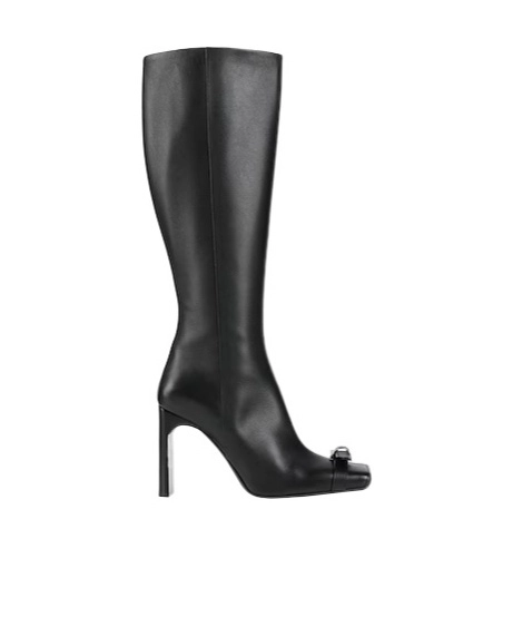 Balenciaga Minimalist Leather Boots - Black