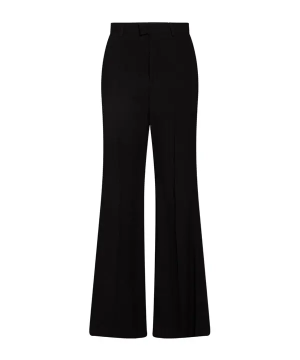 Balenciaga Solid-colored Flared Trousers