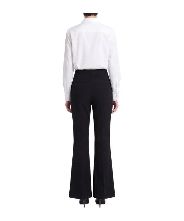 Balenciaga Solid-colored Flared Trousers