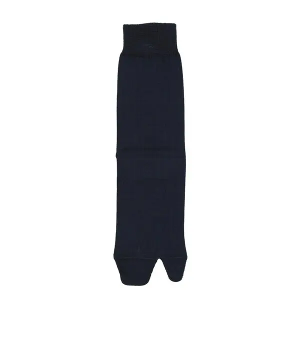 MAISON MARGIELA Minimalist Knit Long Socks - Black