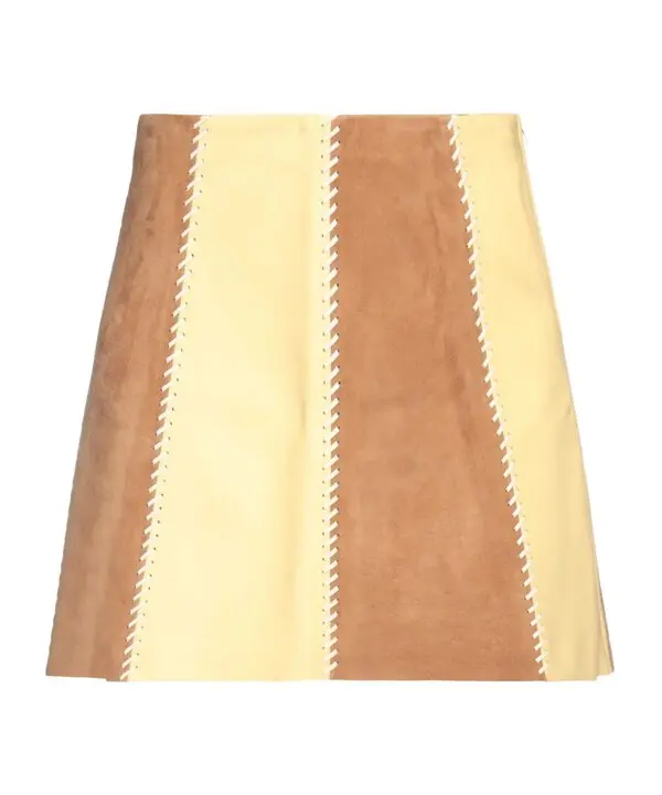 Marni Color-blocked Umbrella Skirt