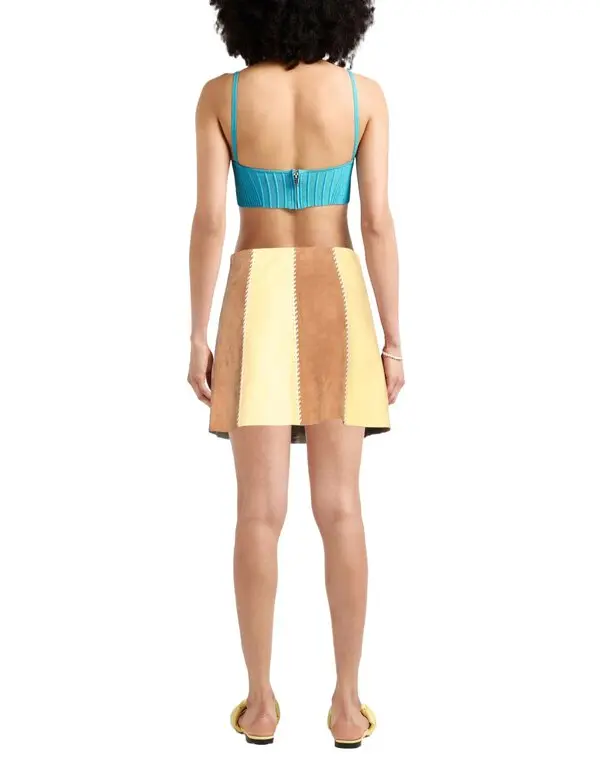 Marni Color-blocked Umbrella Skirt