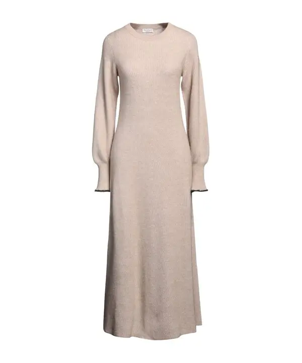 Brunello Cucinelli Minimalist Flared Dress