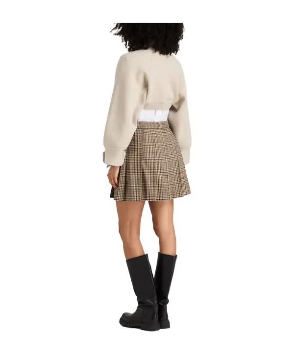 Brunello Cucinelli Tweed Skirt