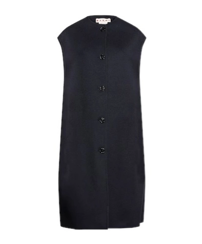 Marni Solidcolor Sleeveless Top