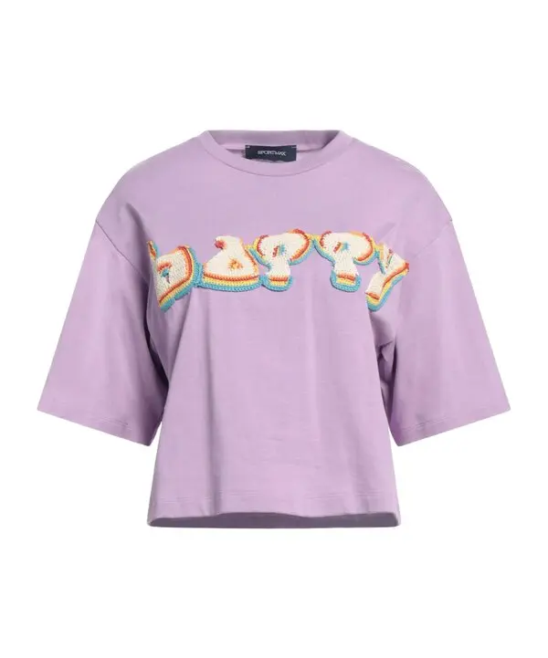 Sportmax Appliquéd Printed T-shirt