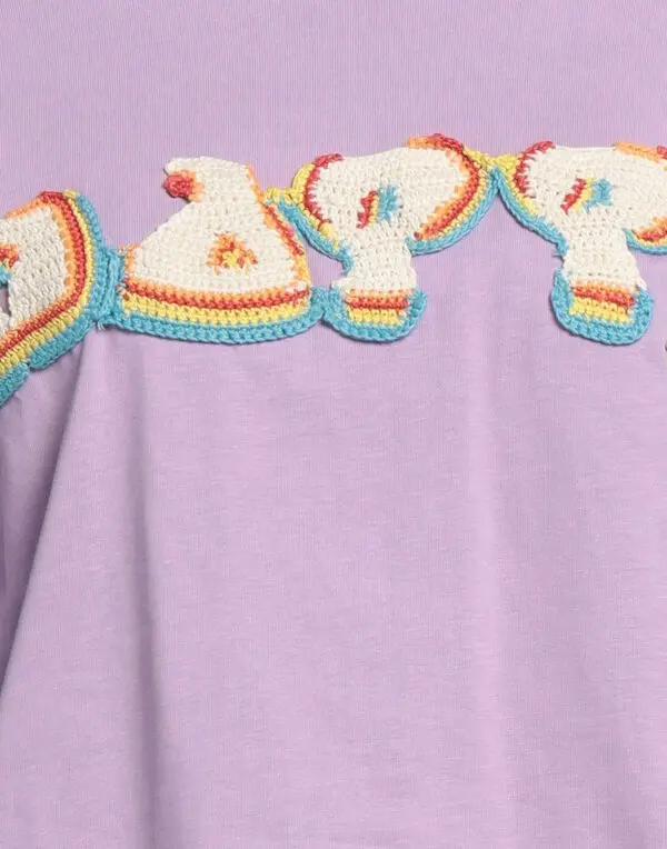 Sportmax Appliquéd Printed T-shirt