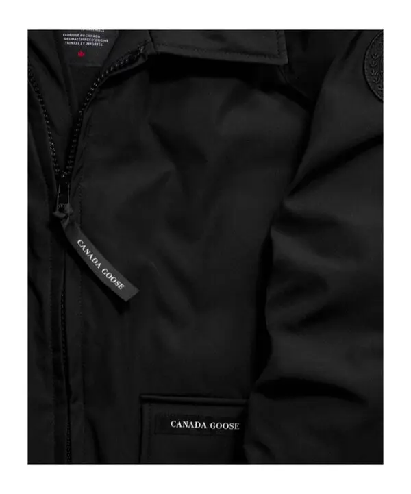 Canada Goose Logo Detail Zip-up Jacket