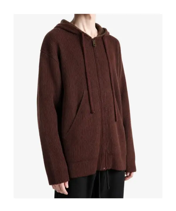 UMA WANG Long-sleeve Zip-up Cardigan