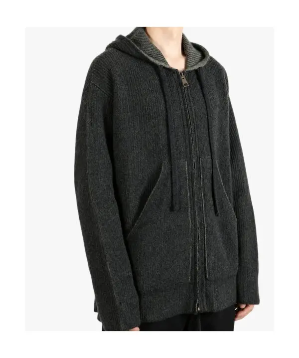 UMA WANG Long-sleeve Zip-up Cardigan