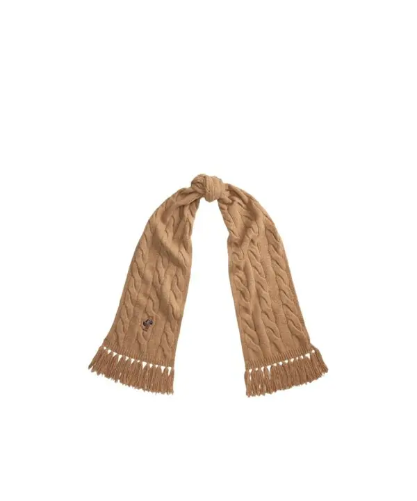 Polo Ralph Lauren Polo Bear Cable-knit Scarf