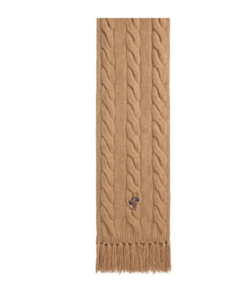Polo Ralph Lauren Polo Bear Cable-knit Scarf