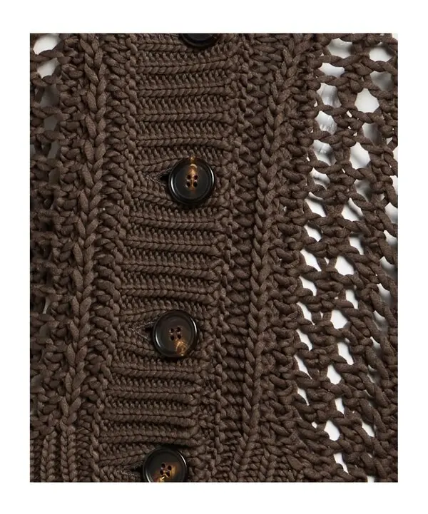Brunello Cucinelli Solidcolor Thick Knit Cardigan