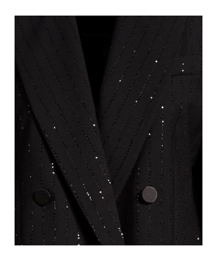 Max Mara Sequin Doublebreasted Blazer