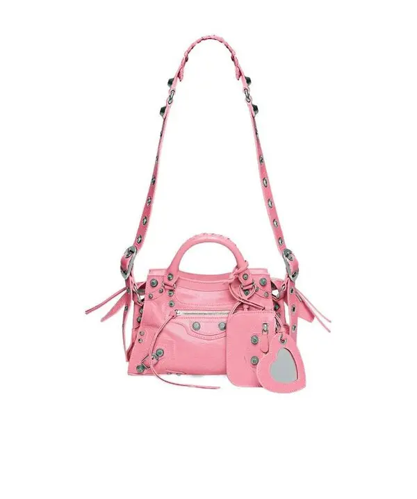 Balenciaga Neo Cagole Xs Shoulder Bag - Pink