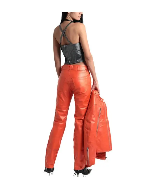 MAISON MARGIELA Leather Trousers