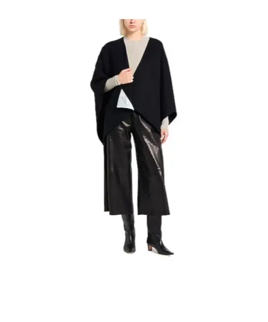 Max Mara Solidcolor Wrap Shawl