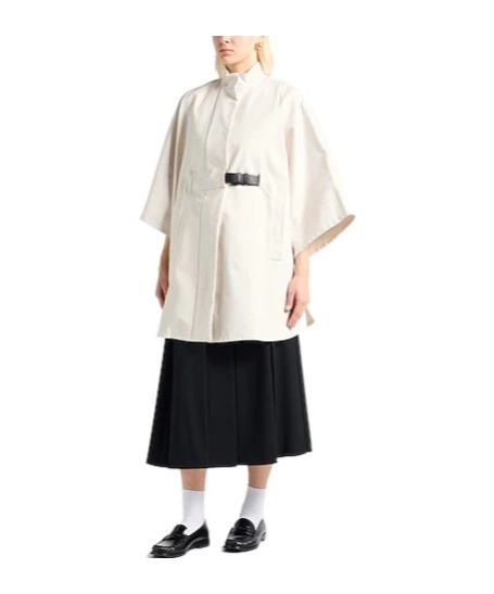 Max Mara Solidcolor Cape Coat