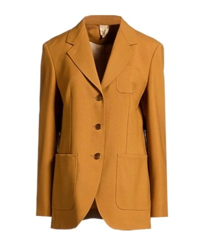 Max Mara Classic Singlebreasted Blazer - Brown