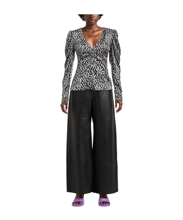 GANNI Two-tone Tops