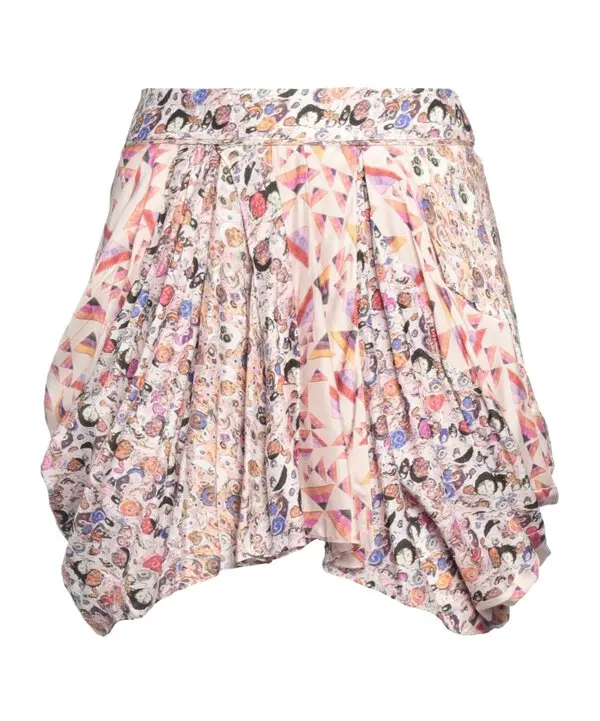 Isabel Marant Étoile Geometric Pattern Pleated Skirt