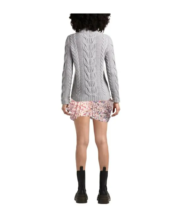 Isabel Marant Étoile Geometric Pattern Pleated Skirt