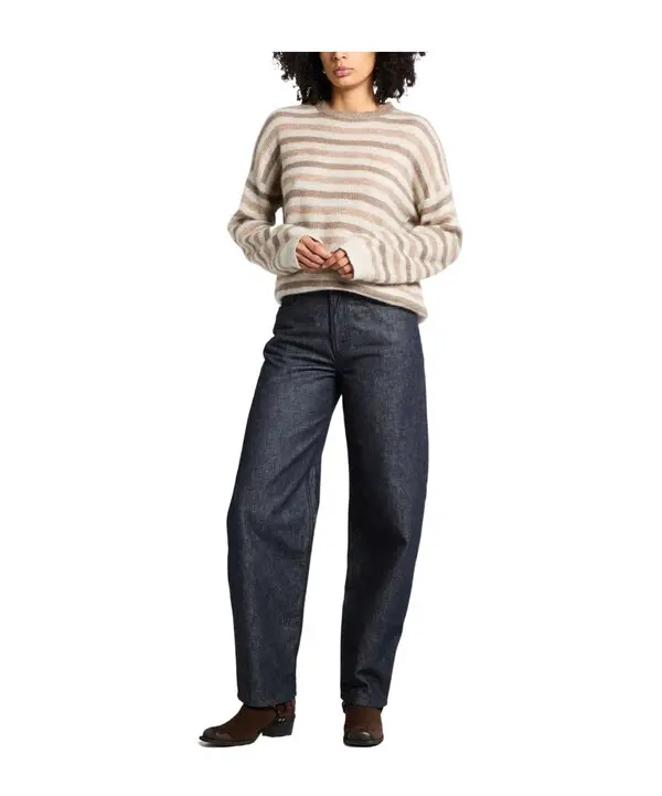 Brunello Cucinelli Striped Thin Knitted Sweater