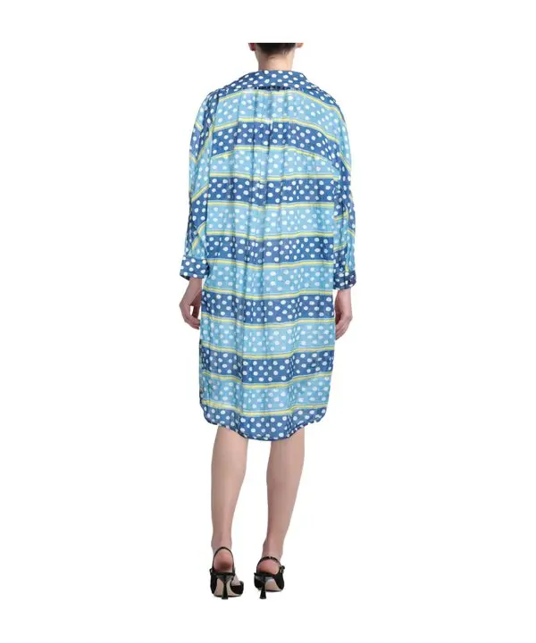 Marni Polka Dot Long-sleeve Dress