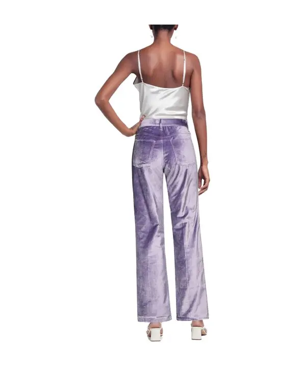 Rag & Bone Solid-colored Velvet Trousers