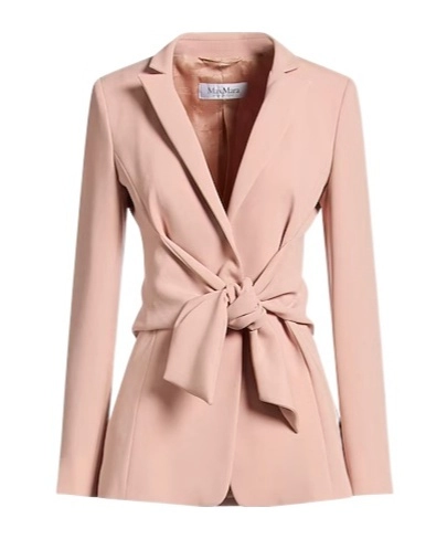 Max Mara Minimalist Crepe Blazer