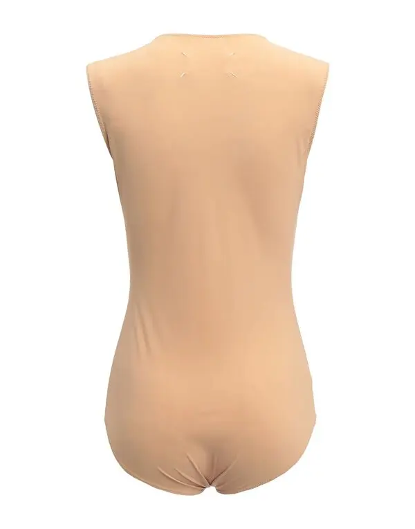MAISON MARGIELA Solidcolor Stretch Sleeveless Top