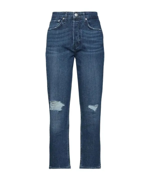 Rag & Bone Mediumblue Straightleg Jeans